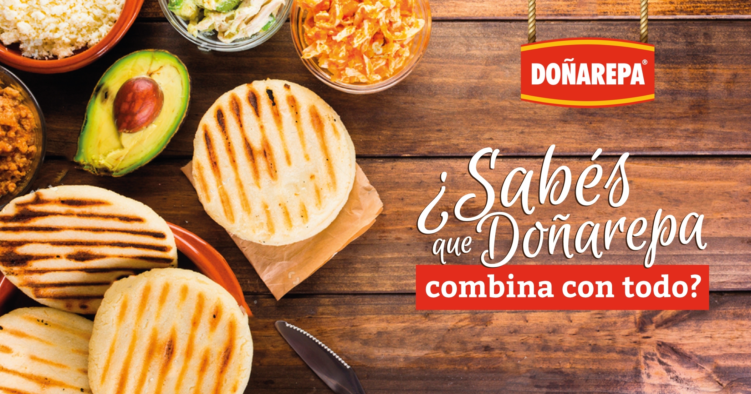 ¿Sabés que Doñarepa Puede Combinar con Todo? - Doñarepa